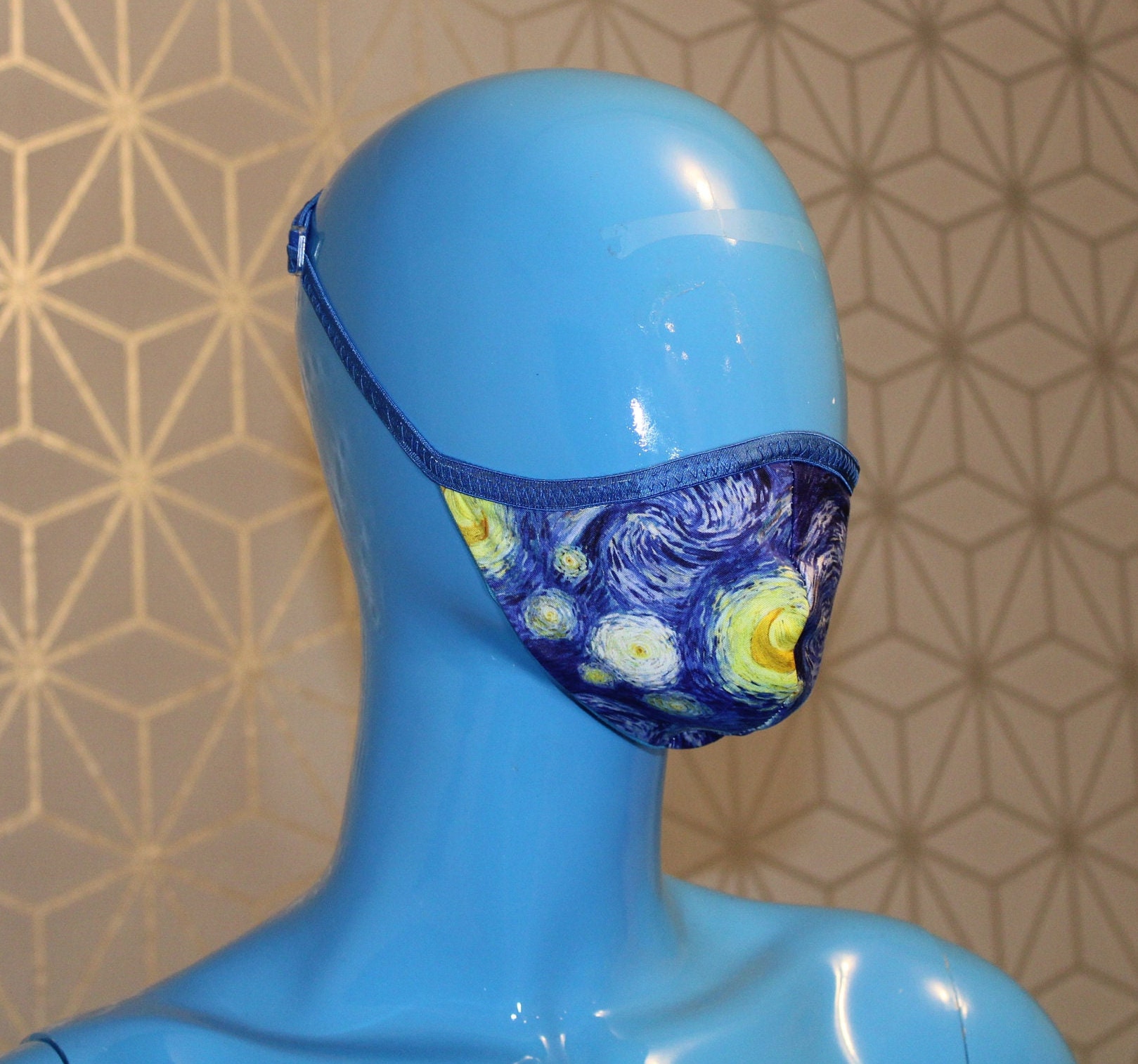 Starry Night Mask | Etsy