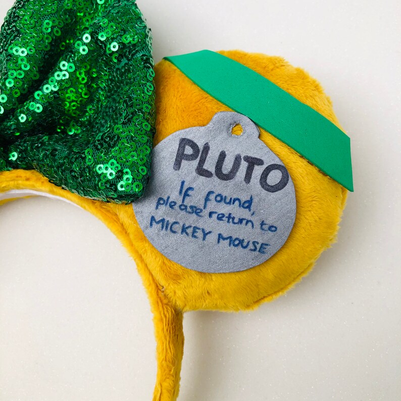 Pluto Inspired Disney Ears | Etsy