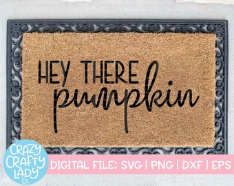 Hey Pumpkin Sign Svg | Etsy