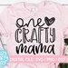One Crafty Mama SVG Crafter Cut File Women's Maker | Etsy