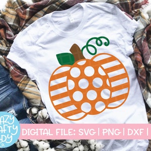 Pattern Pumpkin SVG, Fall Cut File, Women's Thanksgiving, Kids' Clip ...