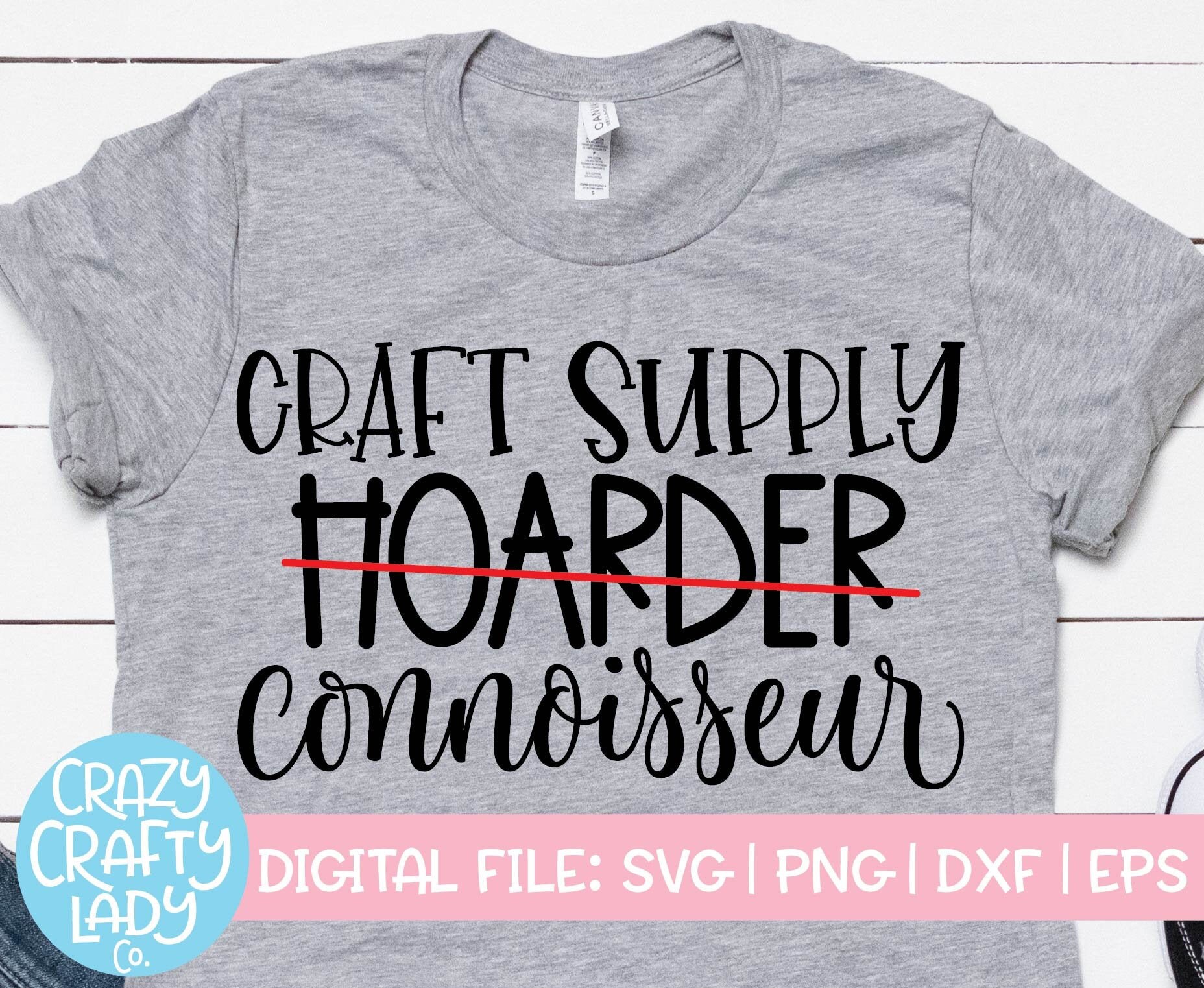 Craft Supply Hoarder Connoisseur SVG Projects Half Done - Etsy