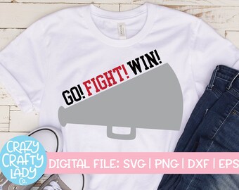 Go Fight Win Svg - Etsy
