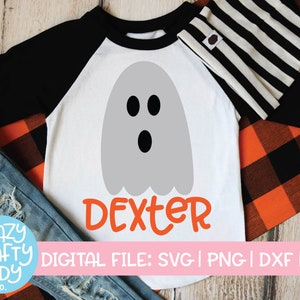 Ghost SVG Halloween Cut File Kids' Clip Art Party - Etsy