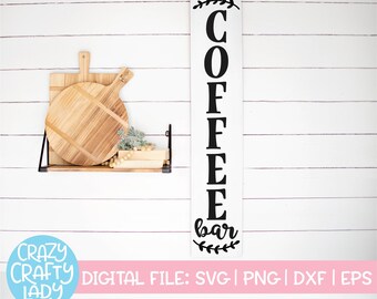 Kitchen Coffee Sign Vertical - Etsy