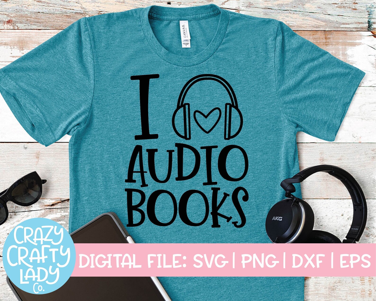 Audibook SVG Bundle Reader Cut File Book Club Saying Funny | Etsy