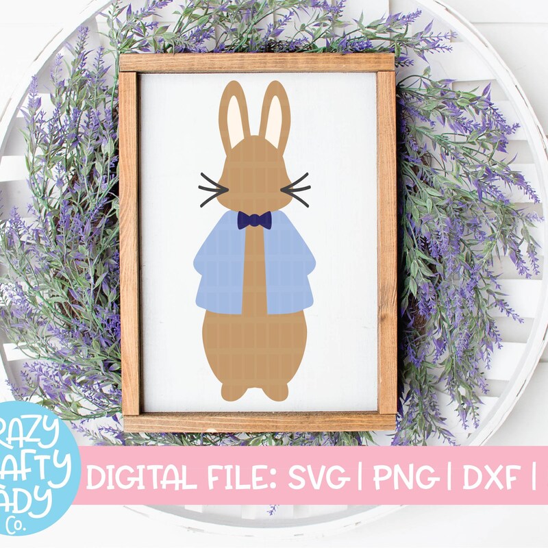Rabbit Svg - Etsy
