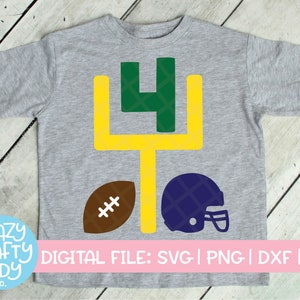 Football Birthday SVG Bundle Sports Cut File 1st-10th - Etsy