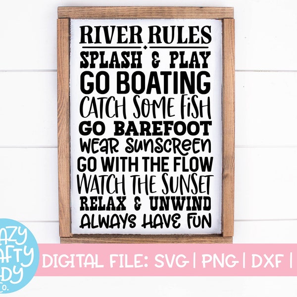 River House Sign - Etsy