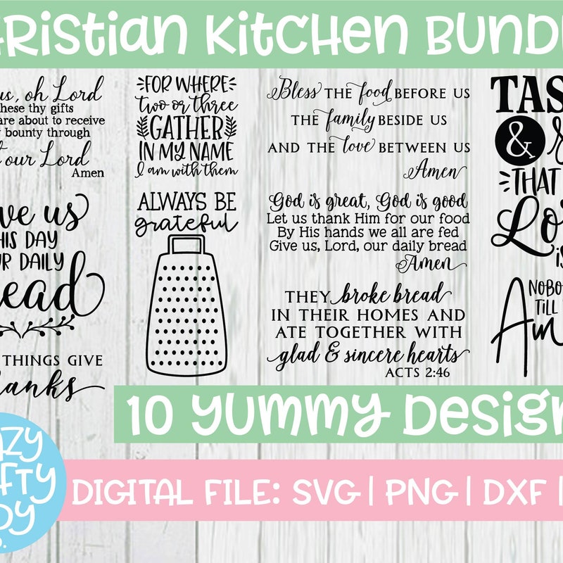 Christian Kitchen - Etsy