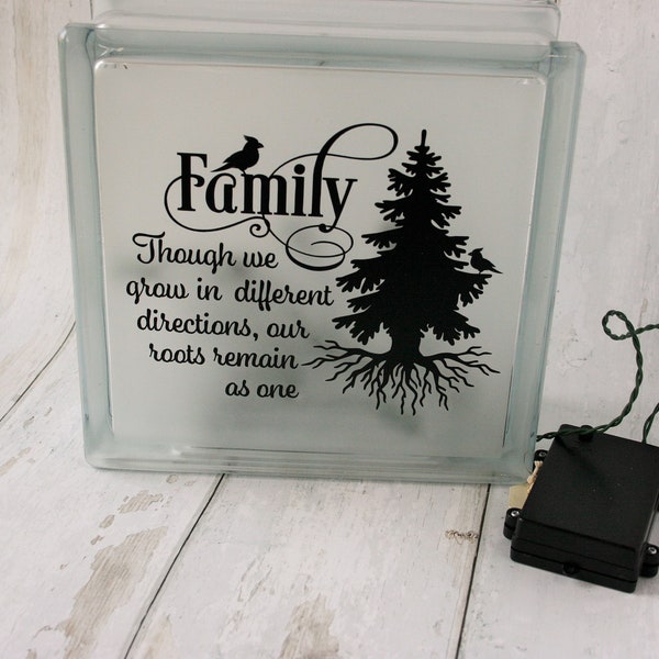 Glass Block Lights - Etsy