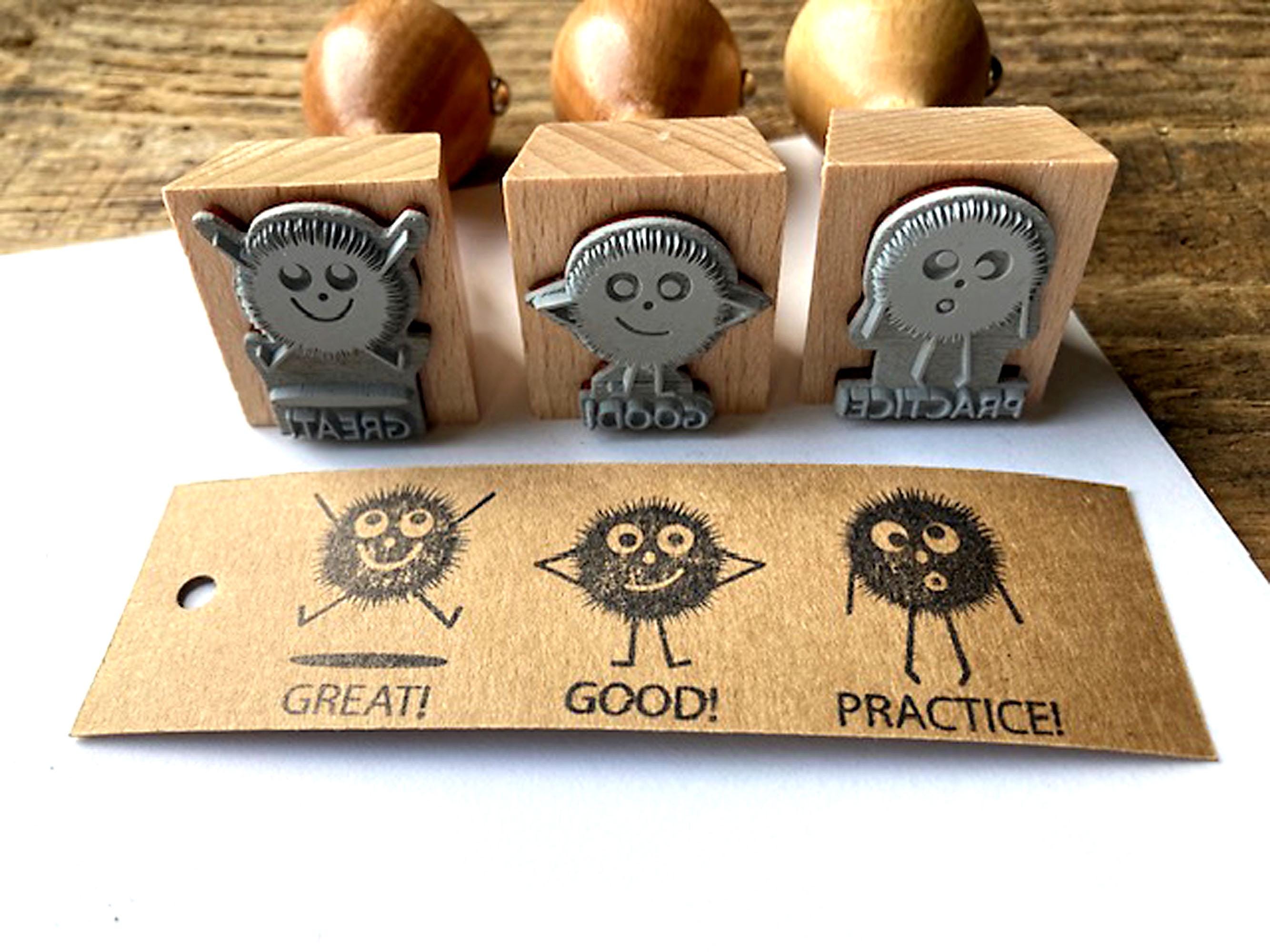 Teacher Stamp GREAT GOOD PRACTICE English Stamp School Farewell Teacher ...