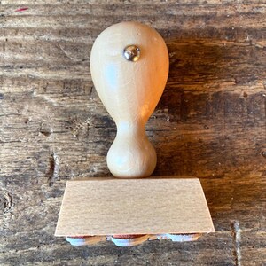 Stamp Unique Stamp Unique Text Stamp for a Unique Handmade - Etsy