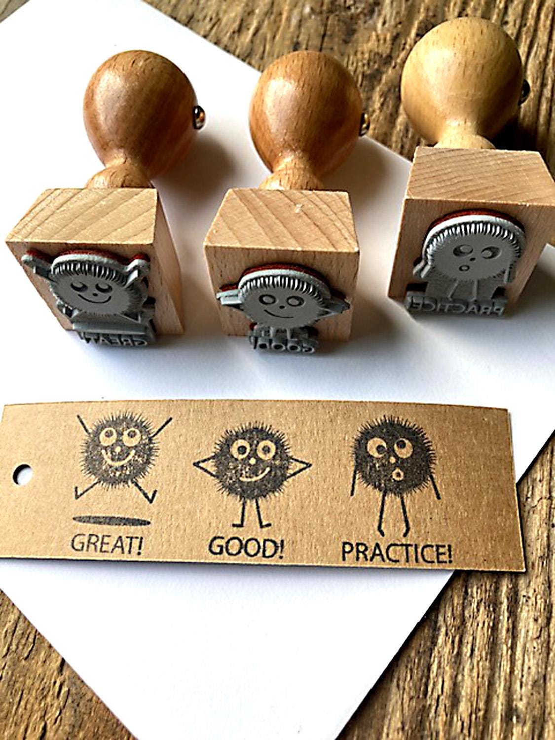 Teacher Stamp GREAT GOOD PRACTICE English Stamp School Farewell Teacher ...