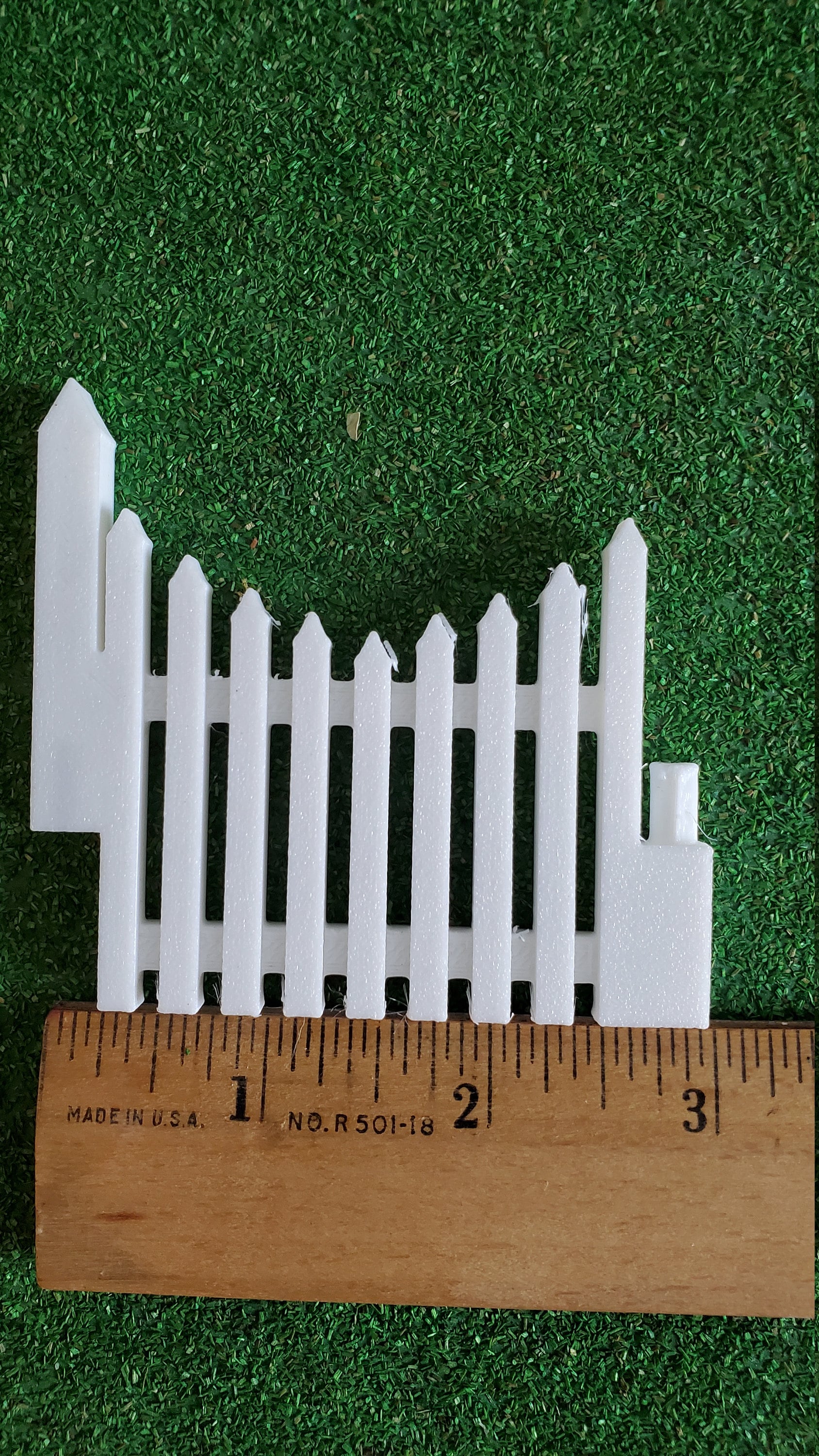 White Picket Fence Miniature Garden Fencefairy Garden - Etsy