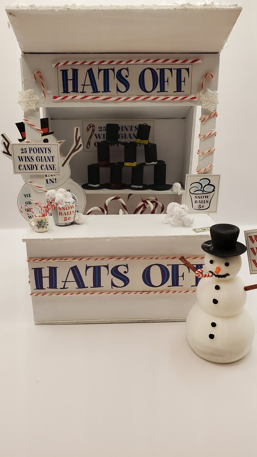 Boothmarket Stall Kit 1/12 Scale Miniature Kit - Etsy