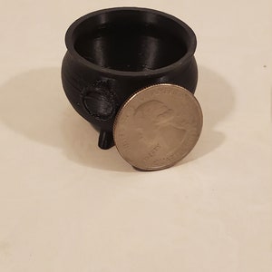 Miniature Cauldrons, 3D Dollhouse Cooking Pots, Five Sizes - Etsy