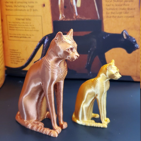 Egyptian Cat Miniature - Etsy