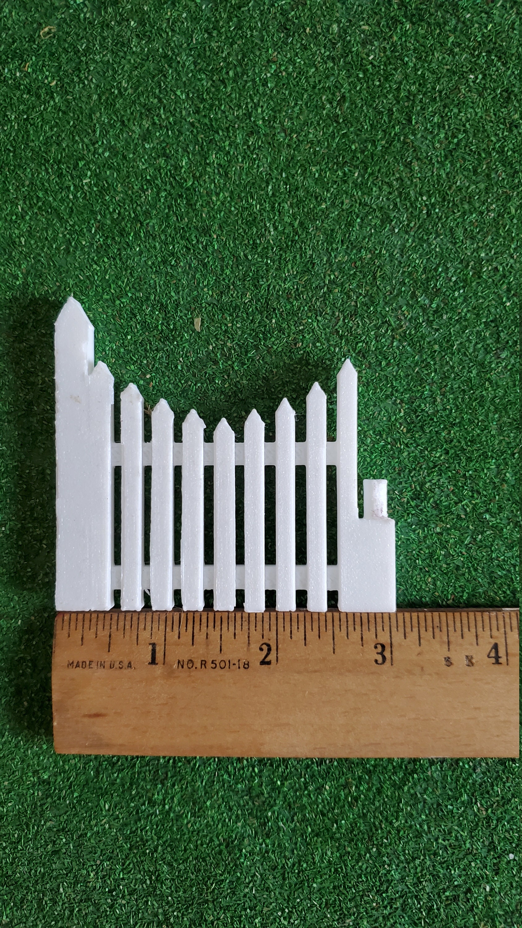 White Picket Fence Miniature Garden Fencefairy Garden - Etsy