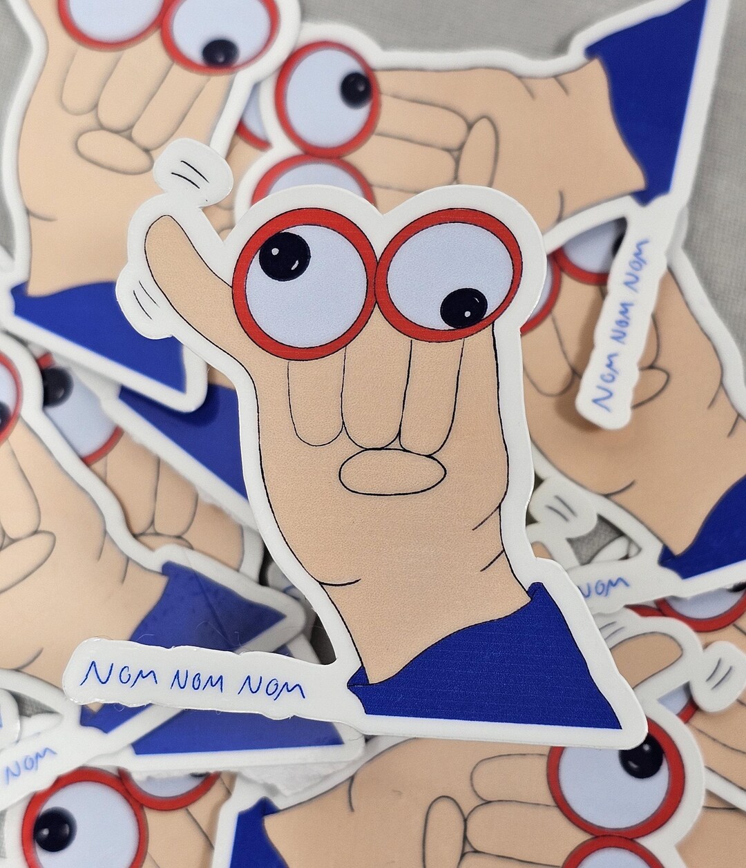 Norman the Nomster Our Non Binary Monster Sticker - Etsy