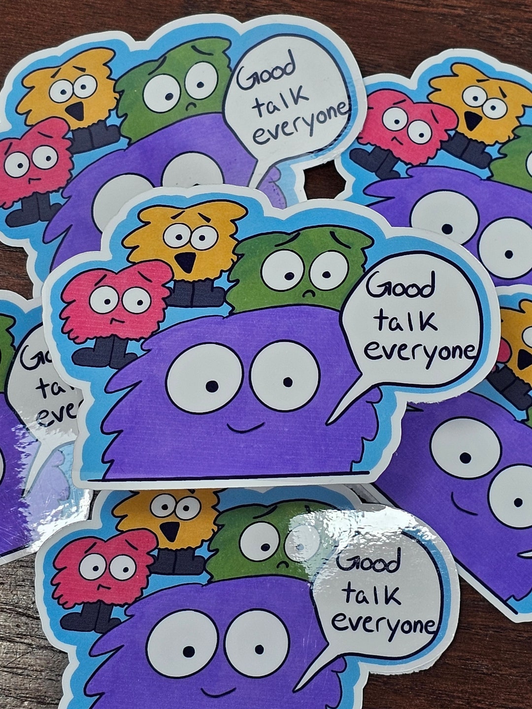 Good Talk Everyone Sticker - Etsy