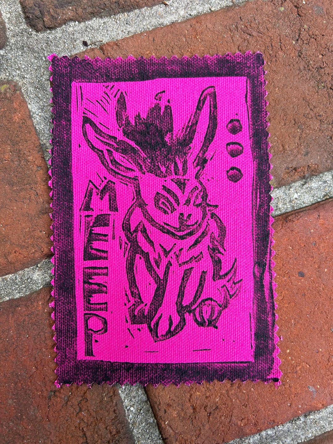 Seconds Meep Jackalope Large Patch - Etsy