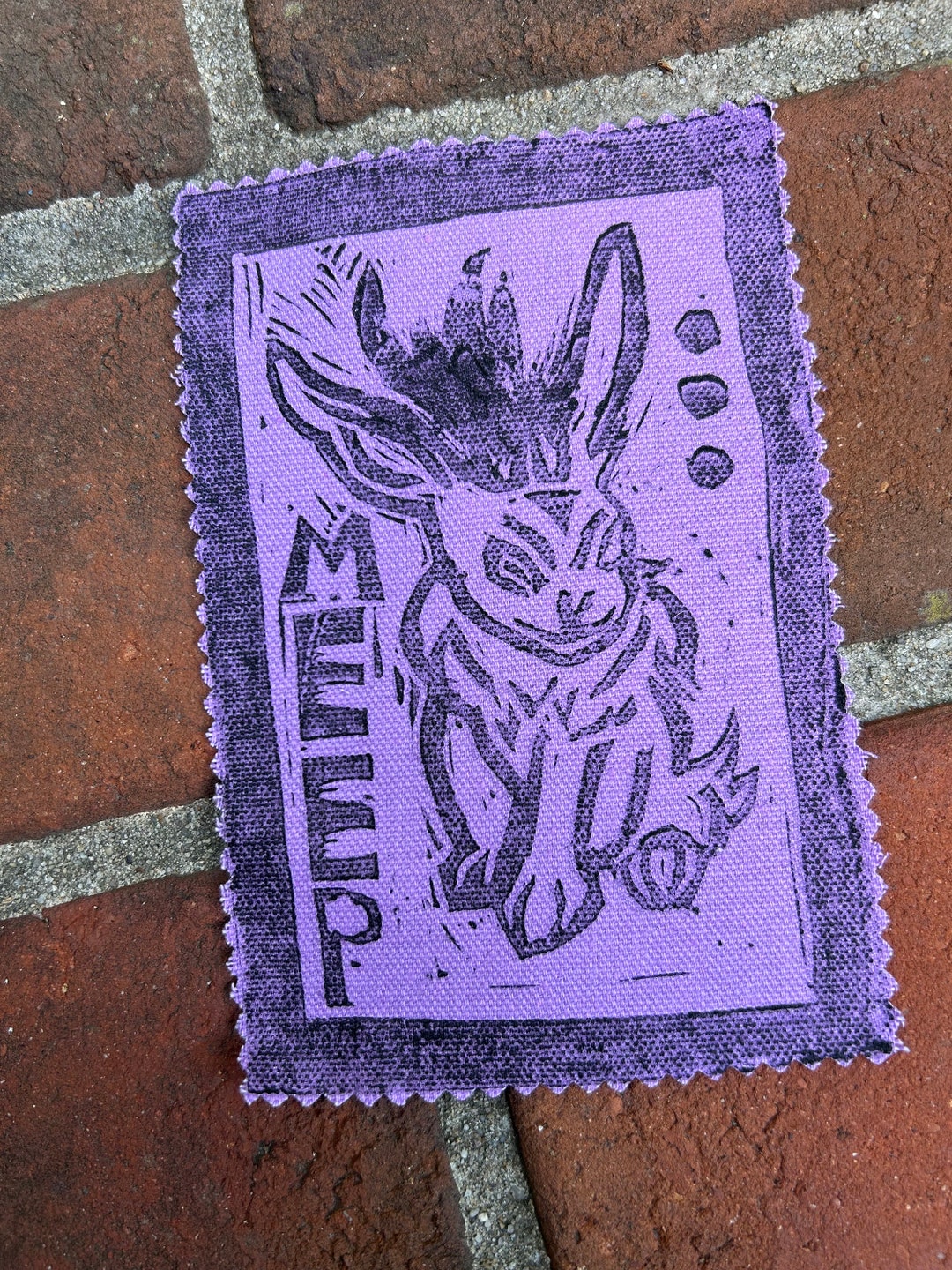 Seconds Meep Jackalope Large Patch - Etsy
