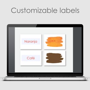 Doman Color Cards PDF File Flashcards Homeschool - Etsy