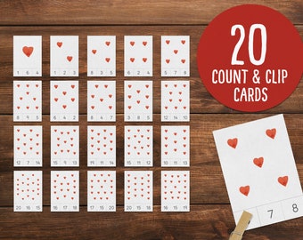 Valentine's Day Preschool Printable Activity Pack - Etsy