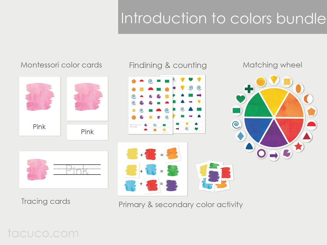 Introduction to Colors Color Theory Unit - Etsy