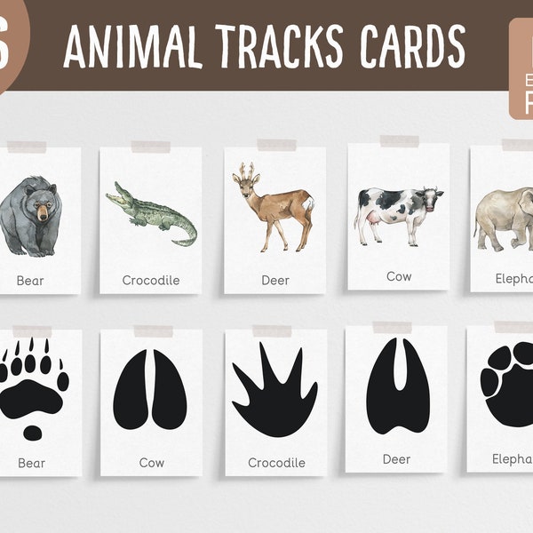 Animal Tracks - Etsy