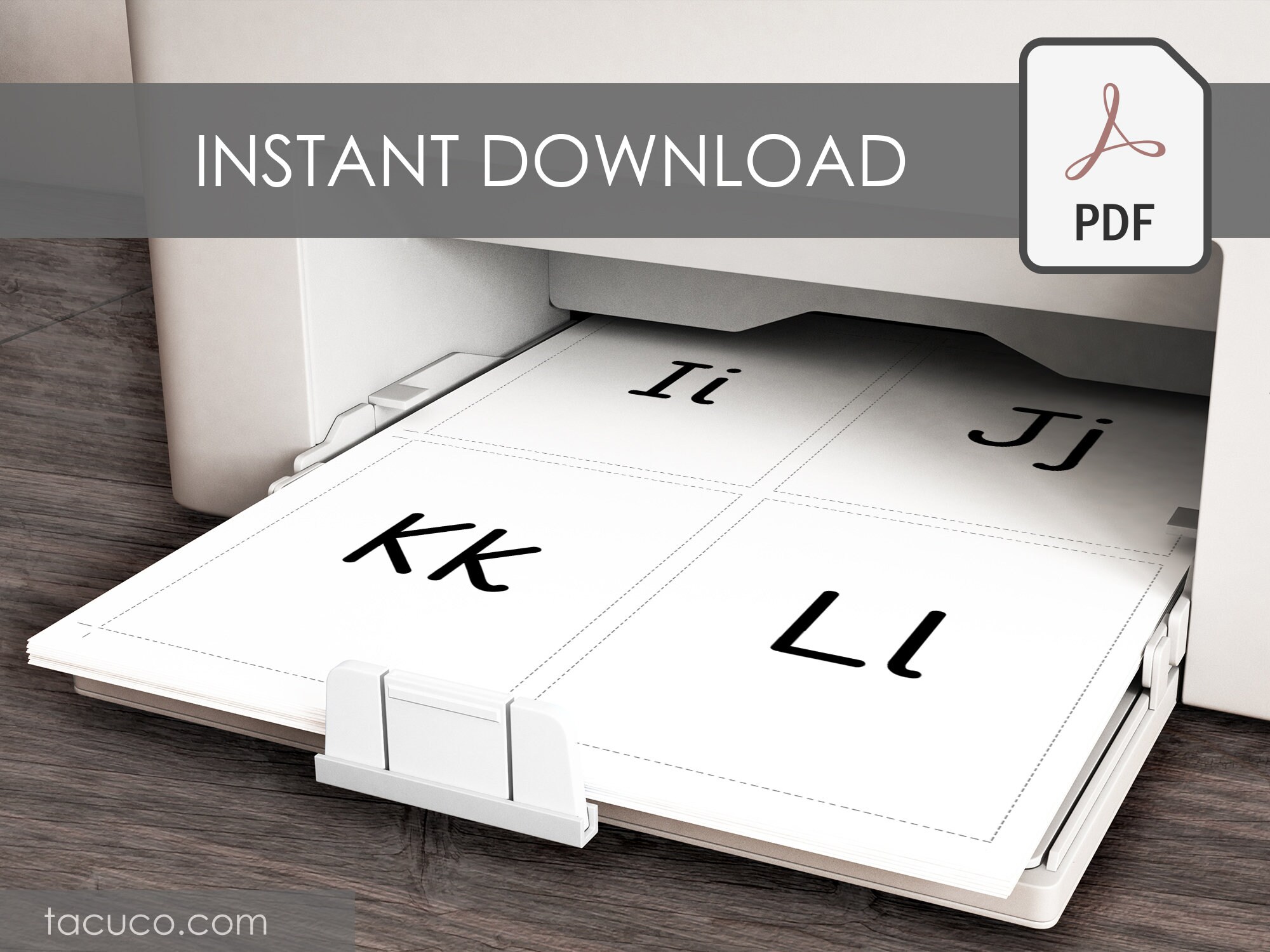 ABC and Numbers Cards Alphabet and Numbers Flashcards Minimalist Black ...