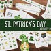 St Patrick's Day Bundle, Printable Activity, Printable for Kids ...