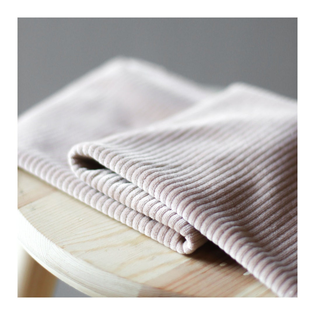 Bio Cordnicky Velvety Cord dune beige Mind the Maker - Etsy.de