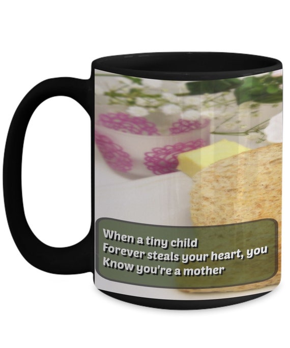Mother's Day Haiku Poem Mug for Moms When A Tiny Child | Etsy