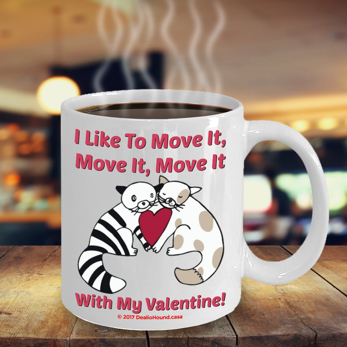 I Like to Move It Move It Move It With My Valentine Romantic - Etsy