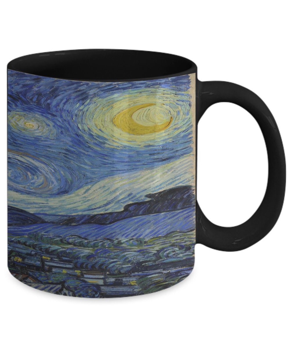 Starry Night by Vincent Van Gogh Coffee / Tea / Cocoa / Hot - Etsy