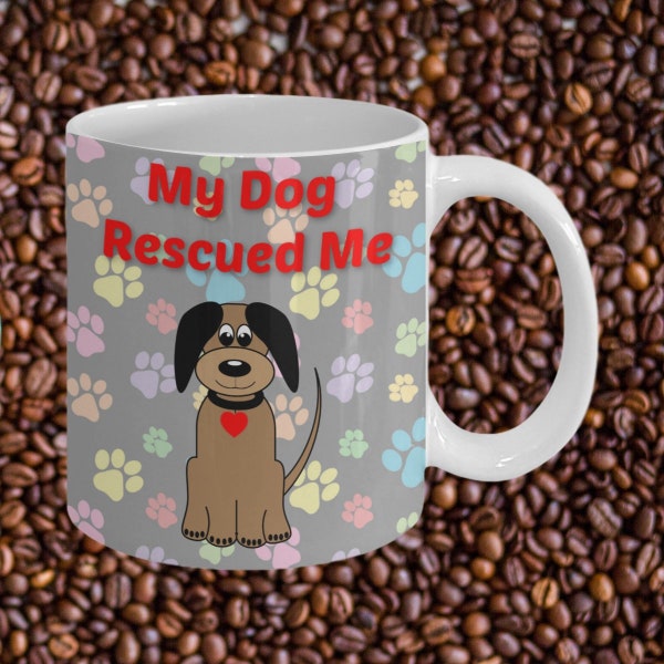 My Dog Rescued Me - Etsy