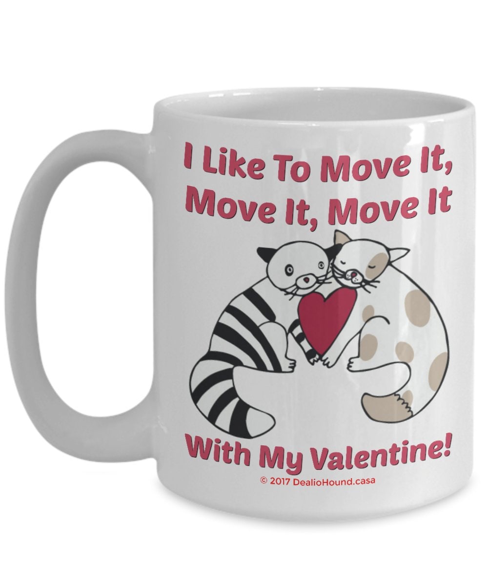 I Like to Move It Move It Move It With My Valentine Romantic - Etsy