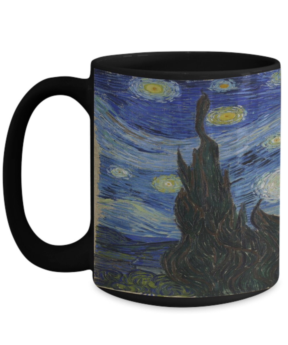 Starry Night by Vincent Van Gogh Coffee / Tea / Cocoa / Hot - Etsy