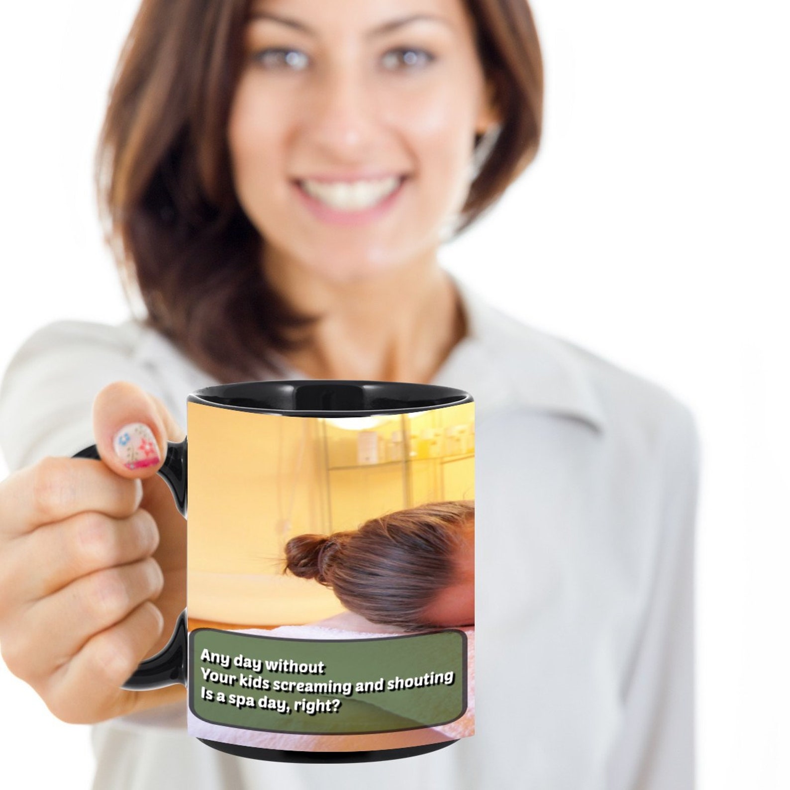 Mother's Day Haiku Poem Mug for Moms Any Day Without Your Kids ...