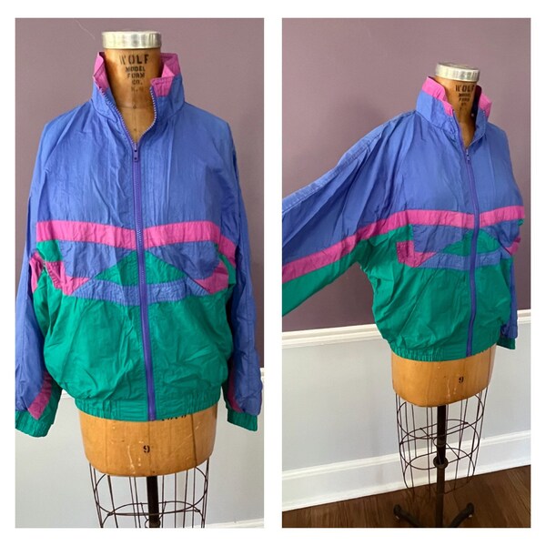 80s Track Jacket - Etsy