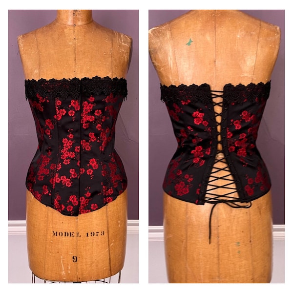 Lace up Corset - Etsy