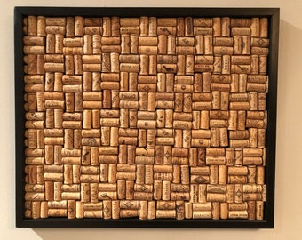 Framed cork board | Etsy