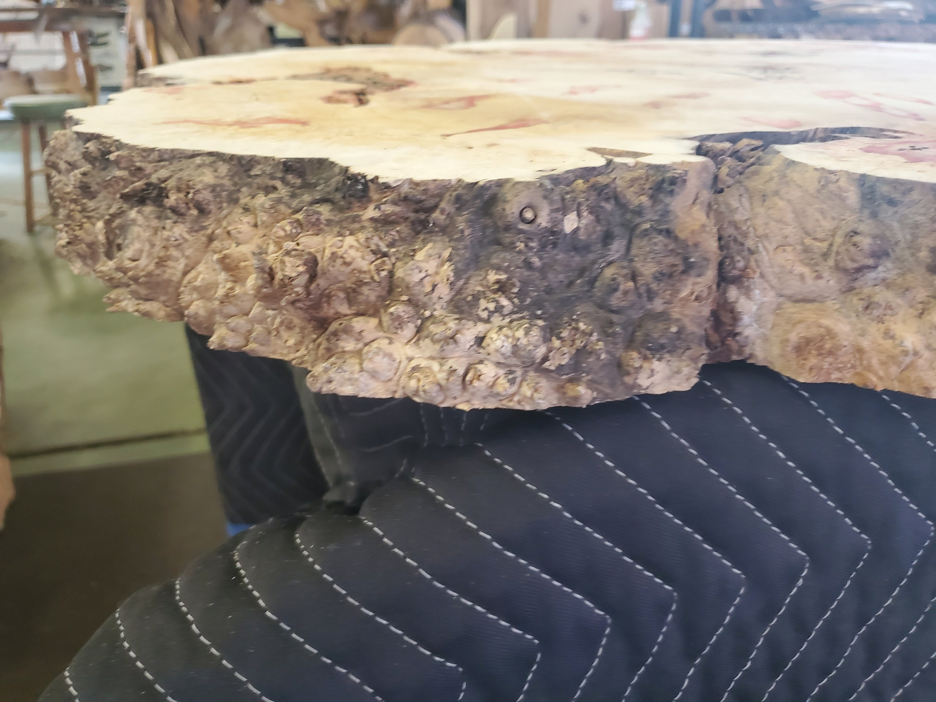 Live Edge, Box Elder Burl Cookie - Etsy