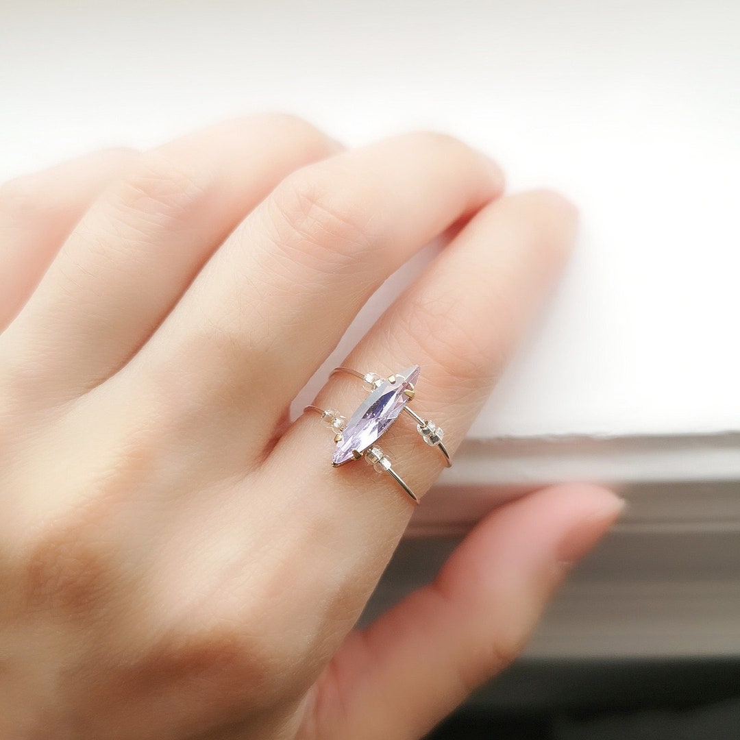 Anti Stress Anxiety Ring. Fidget Ring. Stress Relief Ring, Double Rings ...