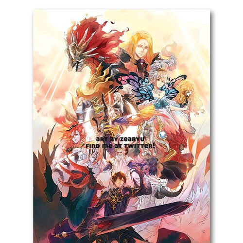 Final Fantasy XIV Inspired Poster - Etsy