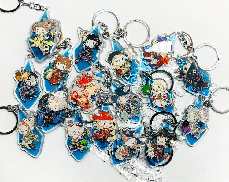 Final Fantasy XIV Class Charms - Etsy