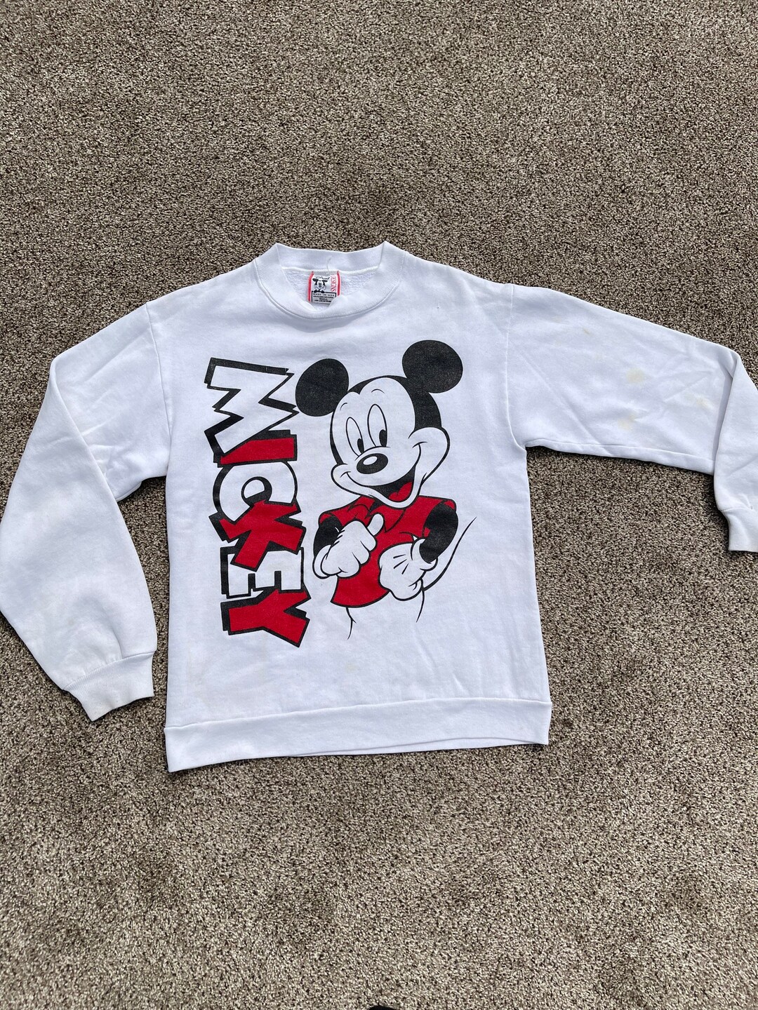 Vintage Mickey Designs Full Print Out of Mickey, Kids Size Small - Etsy