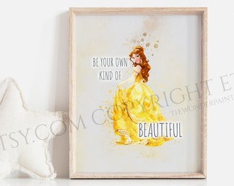Princess Belle Quote | Etsy